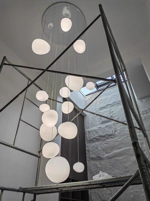 Pebbles Pendant Light | Organic Design Lighting | Aurorae Lighting