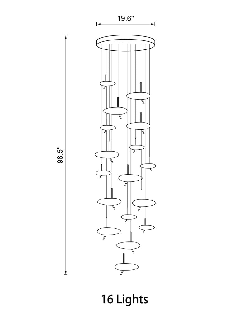 Glass Pebbles Pendant Light - Pendant Lighting - Aurorae Lighting