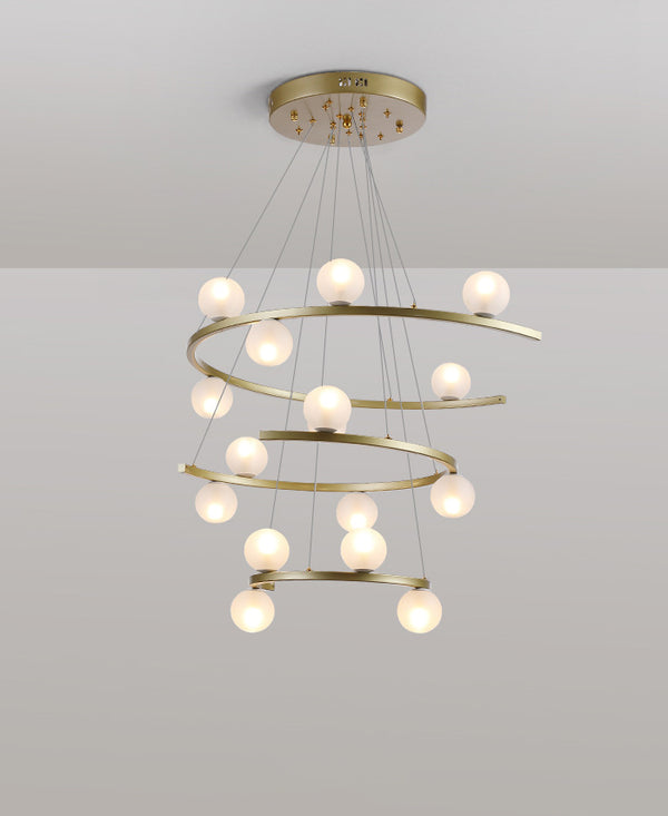 Half Ring Chandelier - Chandelier - Aurorae Lighting