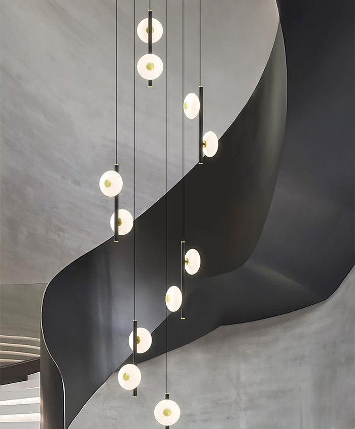 Oval Pendant Light - Pendant Lighting- Aurorae Lighting